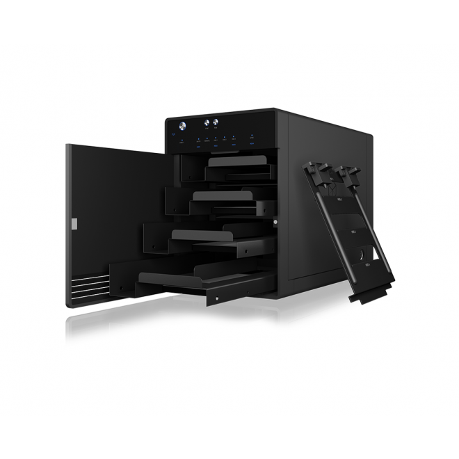 ICY BOX SINGLE enclosure for 4x HDD/SSD with USB 3.1 (Gen 2) Type-C ...
