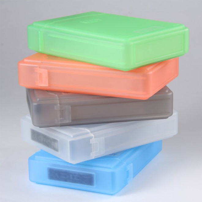 External 3.5" IDE SATA HDD Anti-Static hdd storage Box (Clear ...