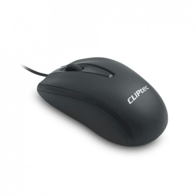 CLiPtec XILENT SCROLL - 1200DPI SILENT OPTICAL MOUSE - Black - PowerhousePC