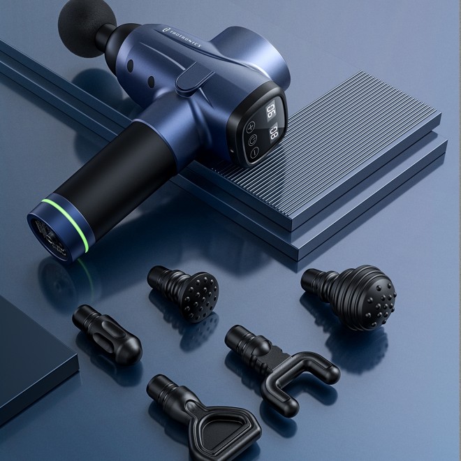 TaoTronics Massage Gun Percussion Massager with 10 Levels TT-PCA003 ...