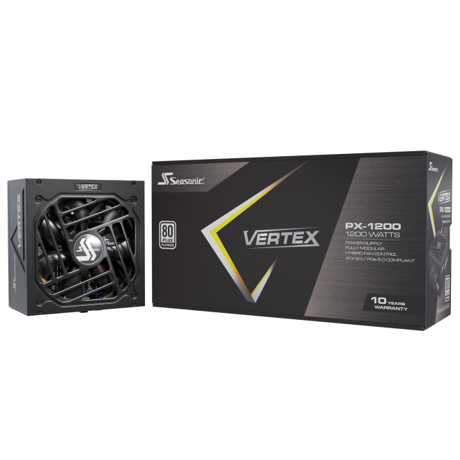 Seasonic VERTEX 1200W (PX-1200) Platinum Fully Modular PSU ATX 3.0 ...