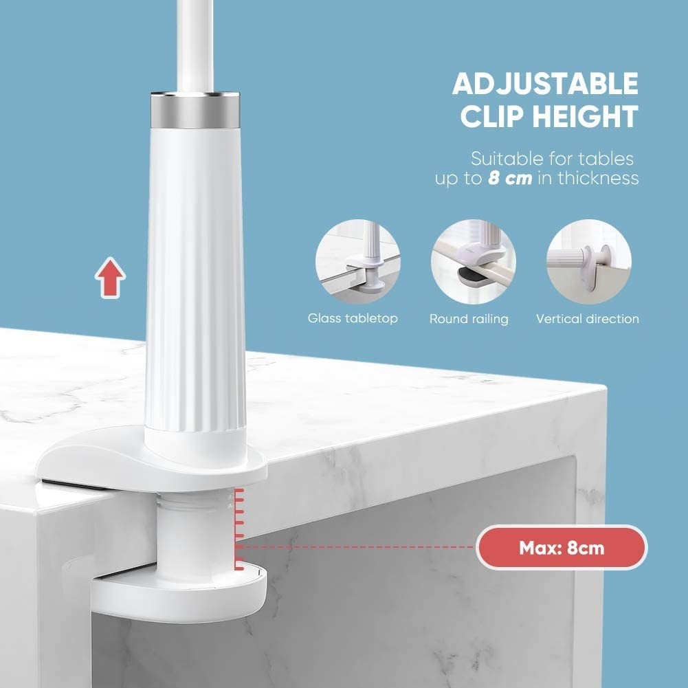 UGREEN Multifunction Phone Stand with Flexible Long arm (White) 30488 ...