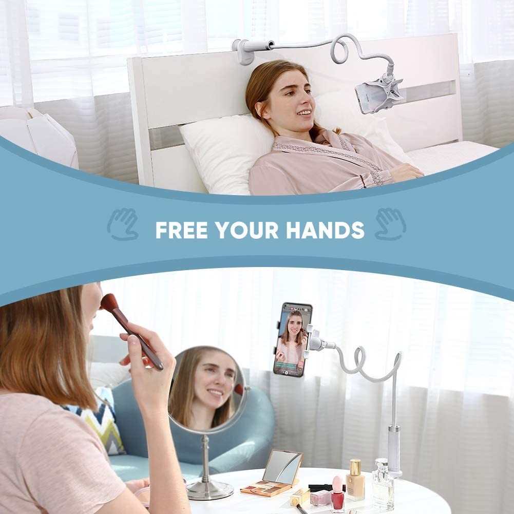 UGREEN Multifunction Phone Stand with Flexible Long arm (White) 30488 ...