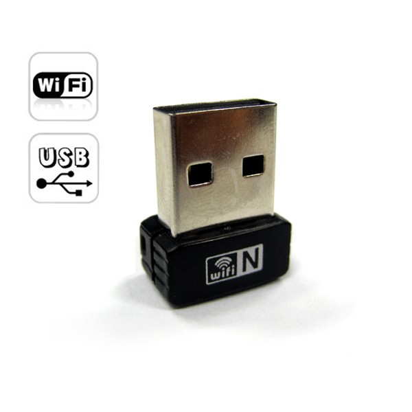 USB Wireless N Mini 802.11n Wi-Fi Adaptor Dongle - PowerhousePC