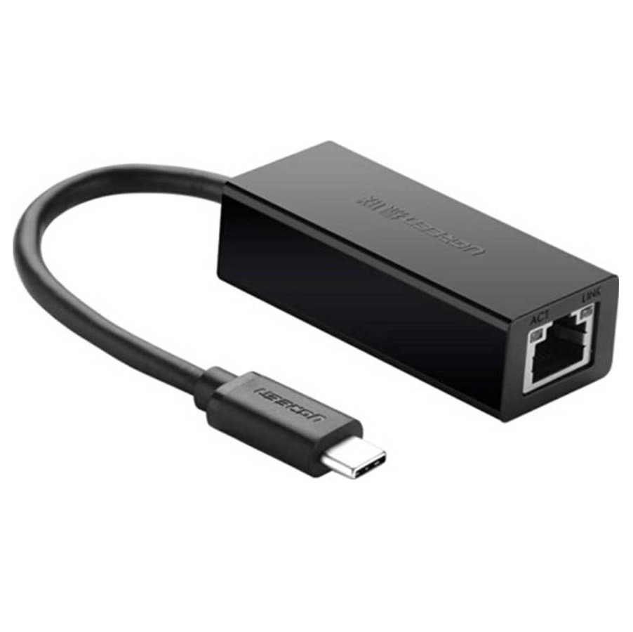 UGREEN 30287 USB-C 10/100Mbps Ethernet Adapter - PowerhousePC