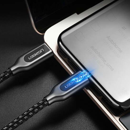 UGreen Type C Male to Type C Male 3A Zinc alloy Data cable 1.5M 50225 ...