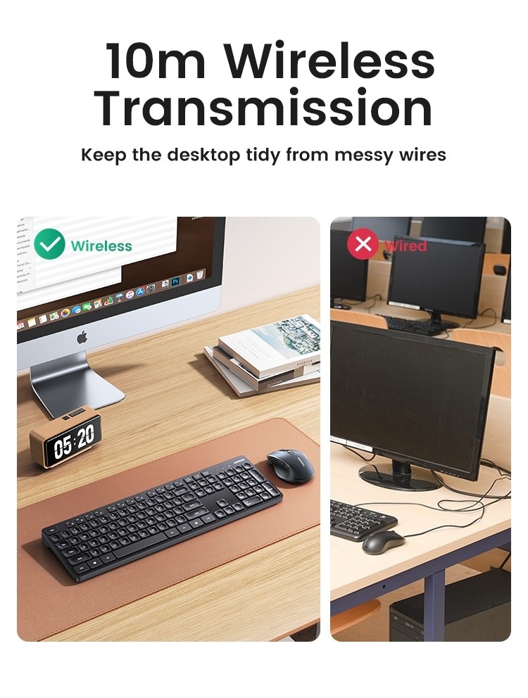 UGREEN 90250 104-Key layout 2.4G Wireless Keyboard - PowerhousePC