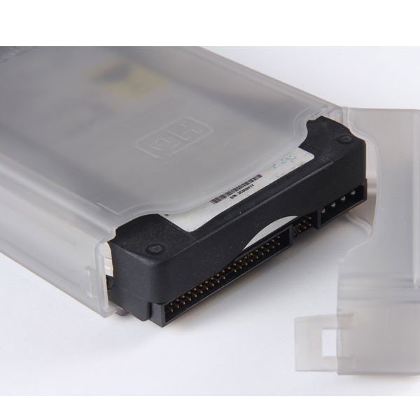 External 3.5" IDE SATA HDD Anti-Static hdd storage Box (Clear ...