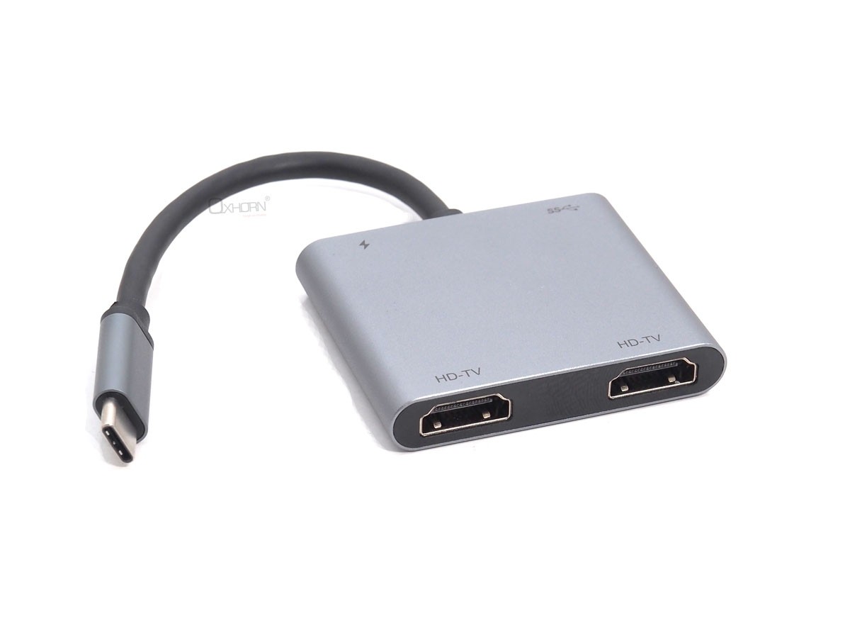 Oxhorn USB C Multi Display Adapter - PowerhousePC