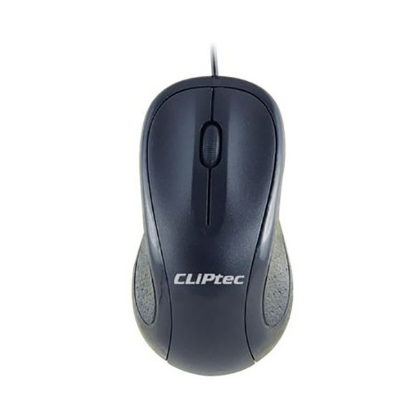 CLiPtec SCROLL MAX 1000DPI USB OPTICAL MOUSE - Black - PowerhousePC