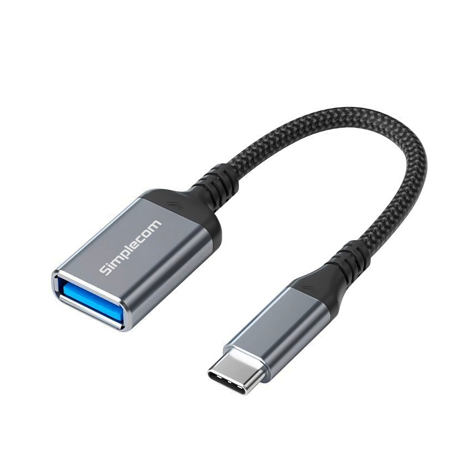 Simplecom CA131 USB-C Male to USB-A Female USB 3.0 OTG Adapter Cable ...