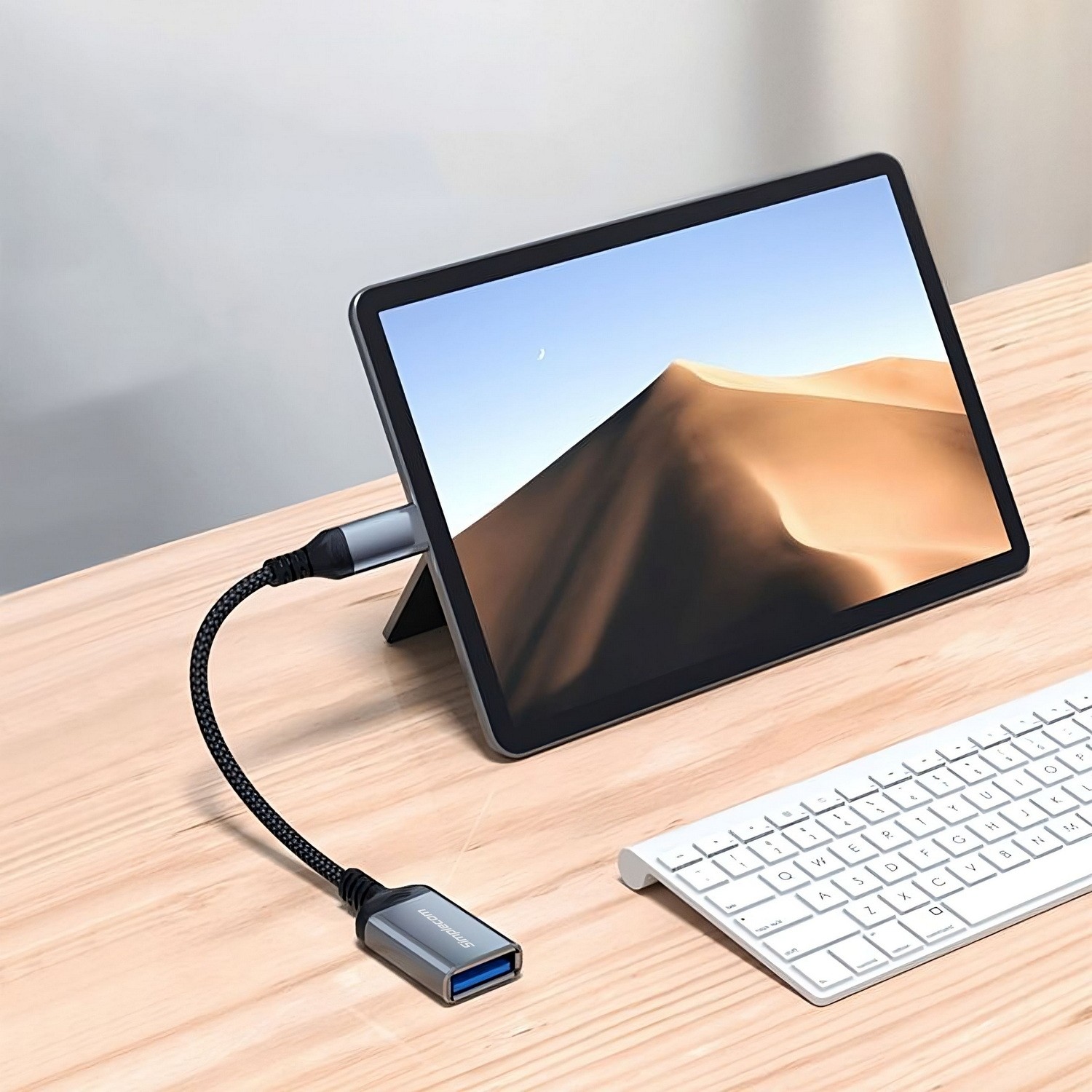 Simplecom CA131 USB-C Male to USB-A Female USB 3.0 OTG Adapter Cable ...