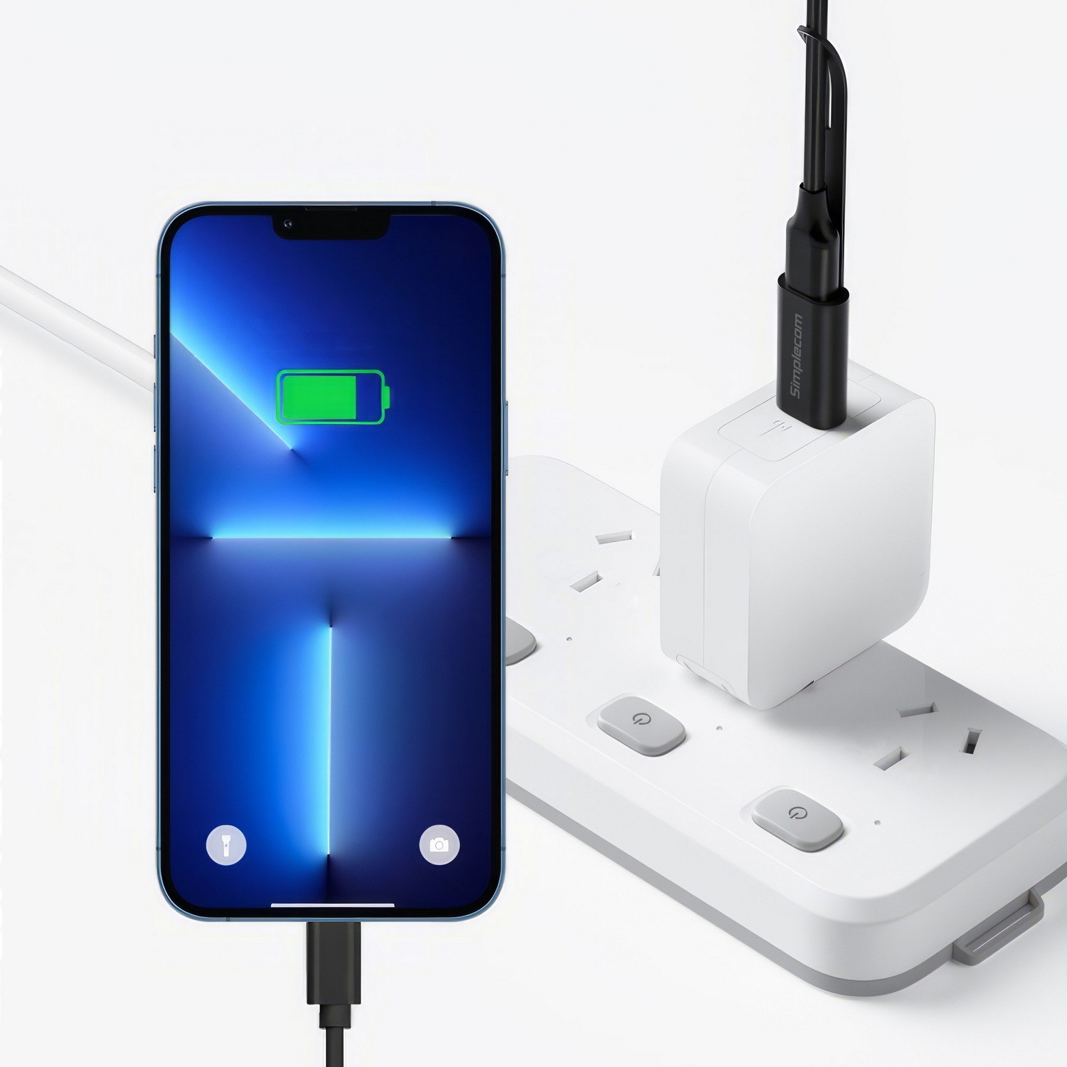 Simplecom CA132 USB-A Male to USB-C Female Adapter USB 3.2 Gen 2 Data ...