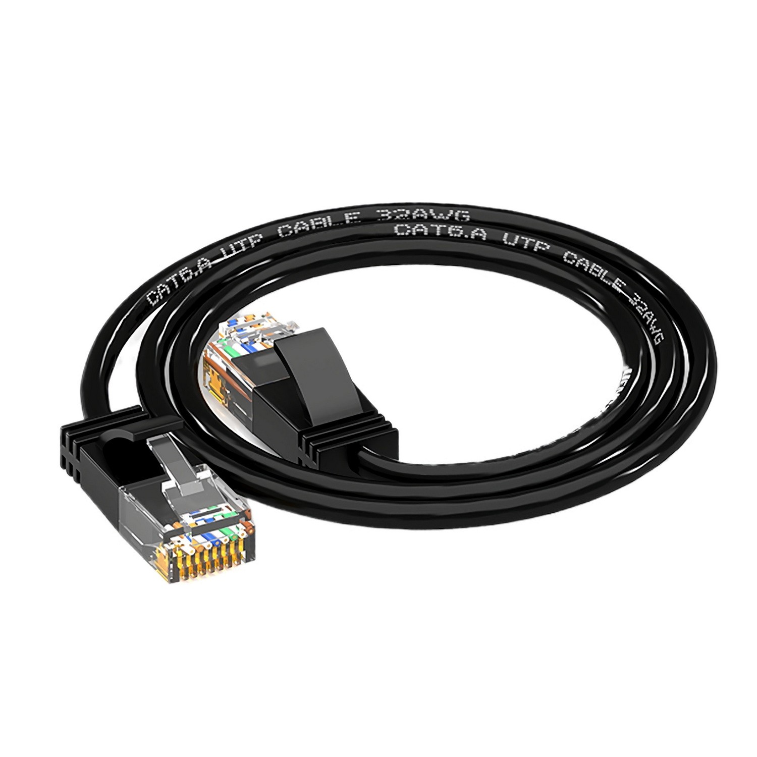 Simplecom CAE650 Ultra Slim Flexible Cat6A UTP Ethernet Cable 10Gbps 5M ...