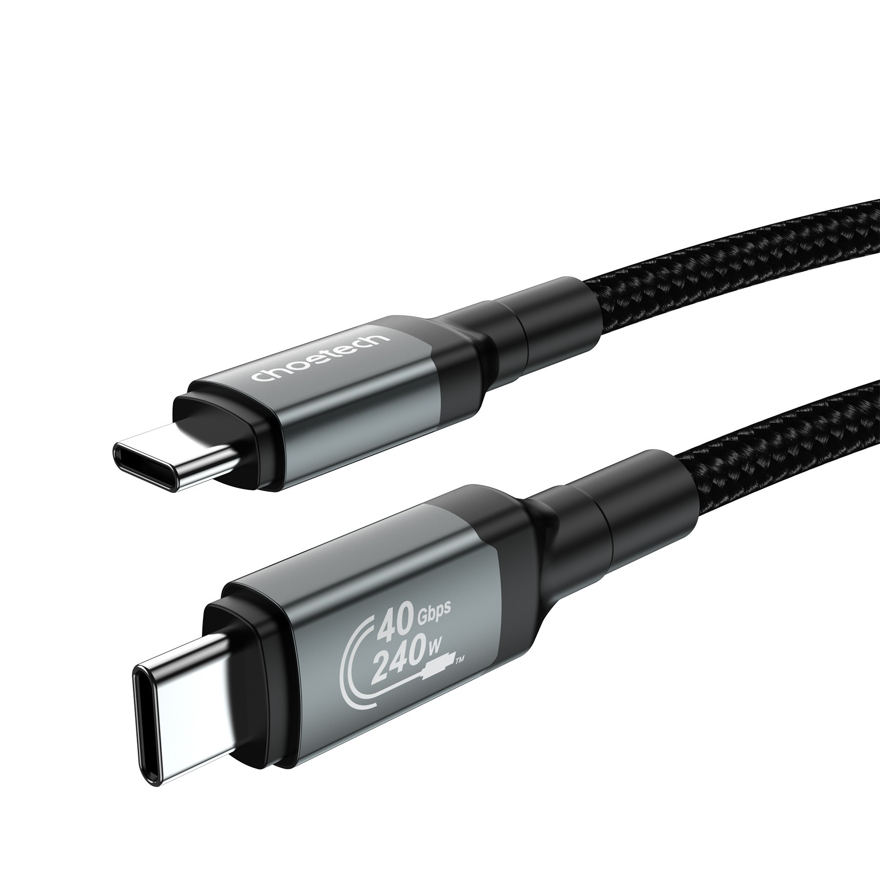 CHOETECH XCC-1040 USB-C M to M 240W Super Fast Speed Gen3 Cable 1.2M ...