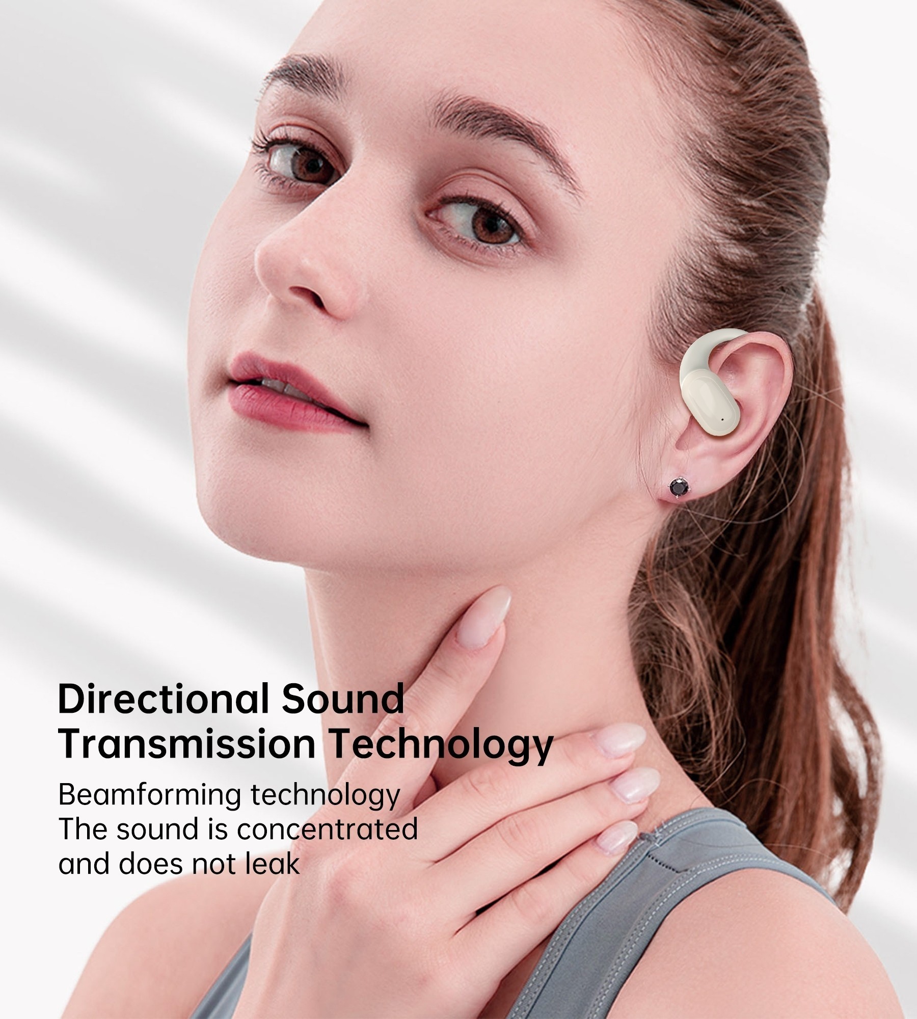 CHOETECH BH-T25 OWS Painless New Concept Bluetooth Earbuds V5.3 TWS ...