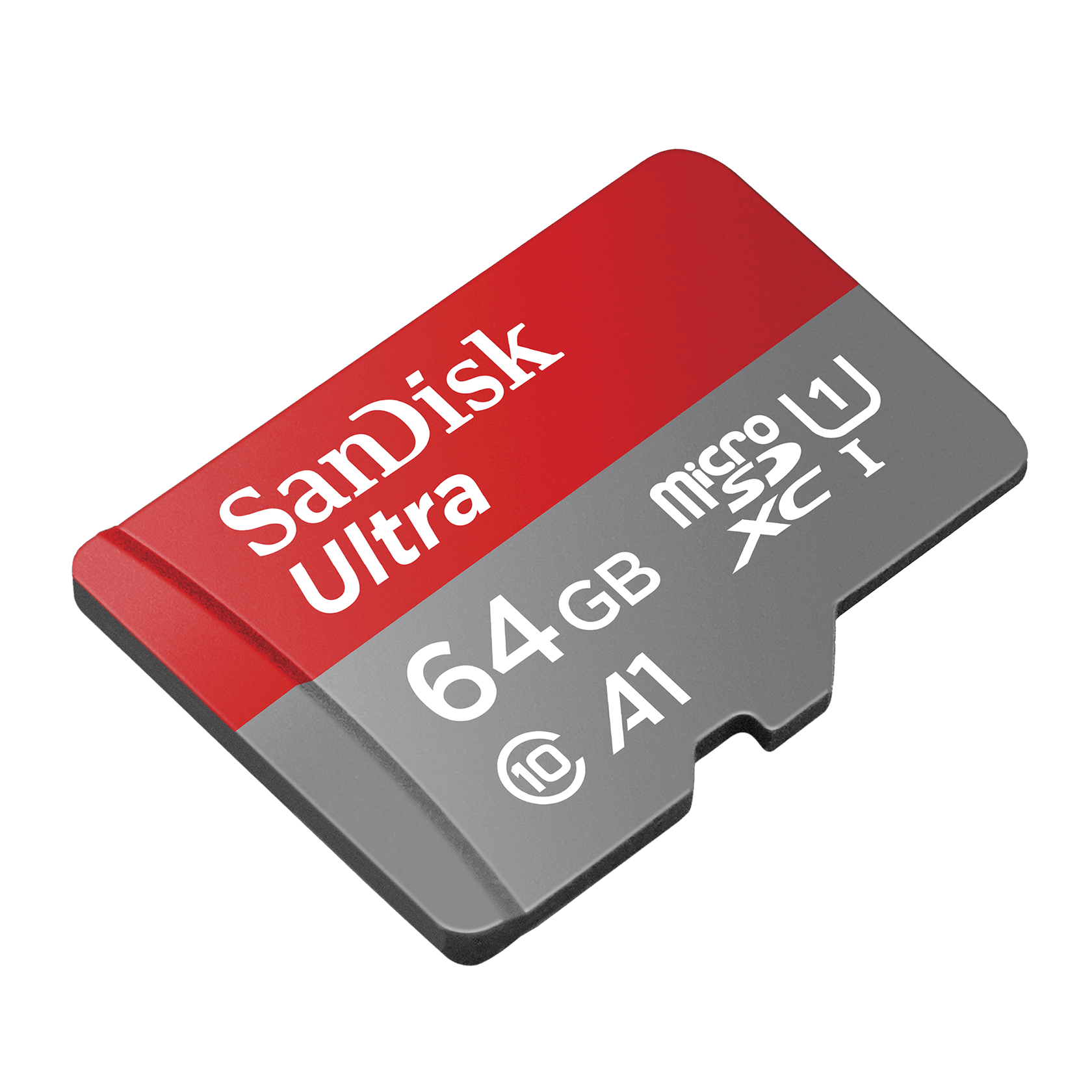 SanDisk 64GB Ultra microSDXC UHS-I Card (SDSQUAB-064G-GN6MN) - PowerhousePC