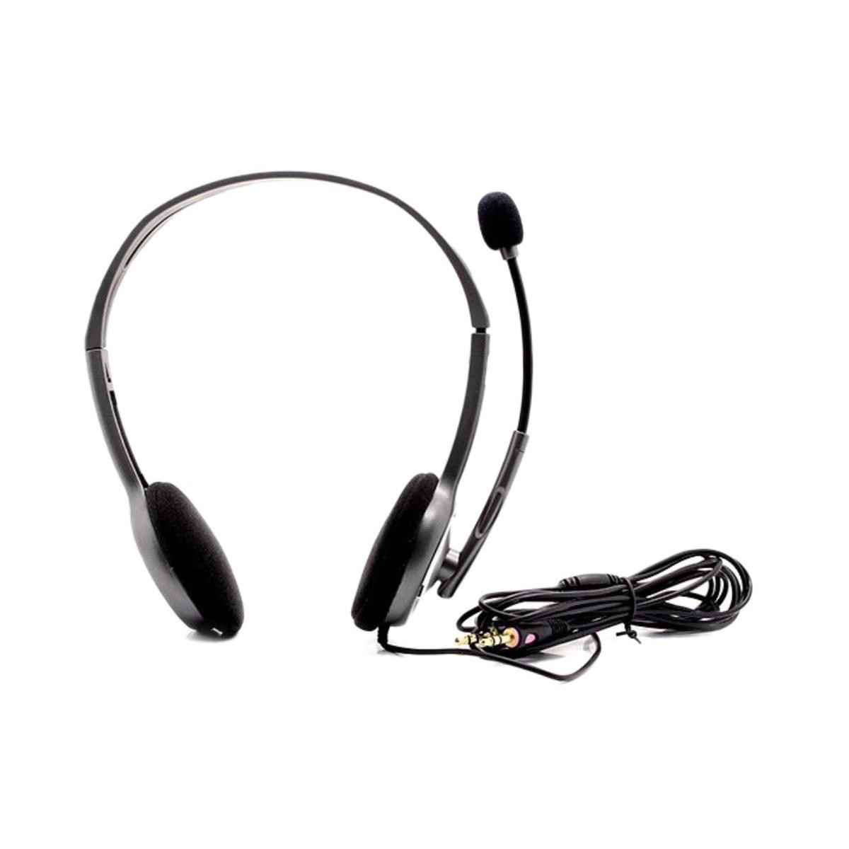Logitech H110 Stereo Headset (981-000459) - PowerhousePC