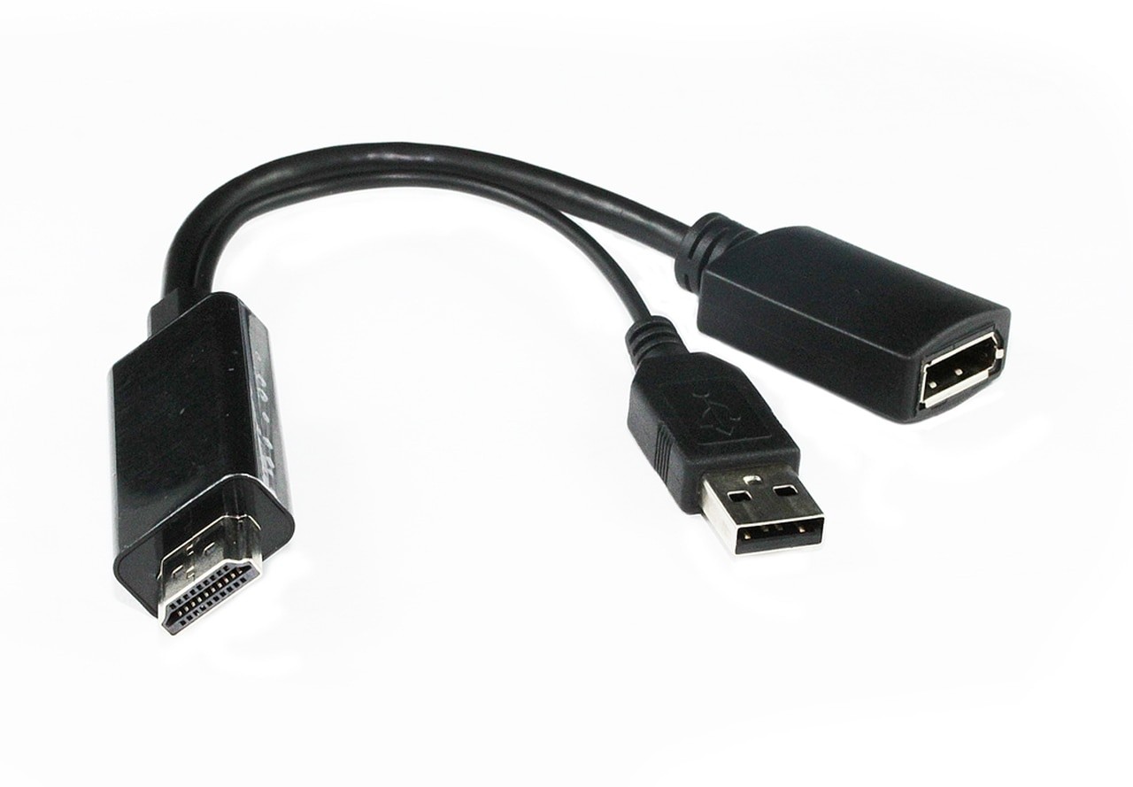 High Qualtiy HDMI (Source , input ) to DP (Display port, output ...