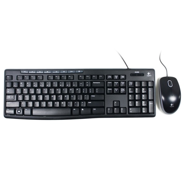 Logitech MK200 Media Keyboard Mouse (920-002693) - PowerhousePC