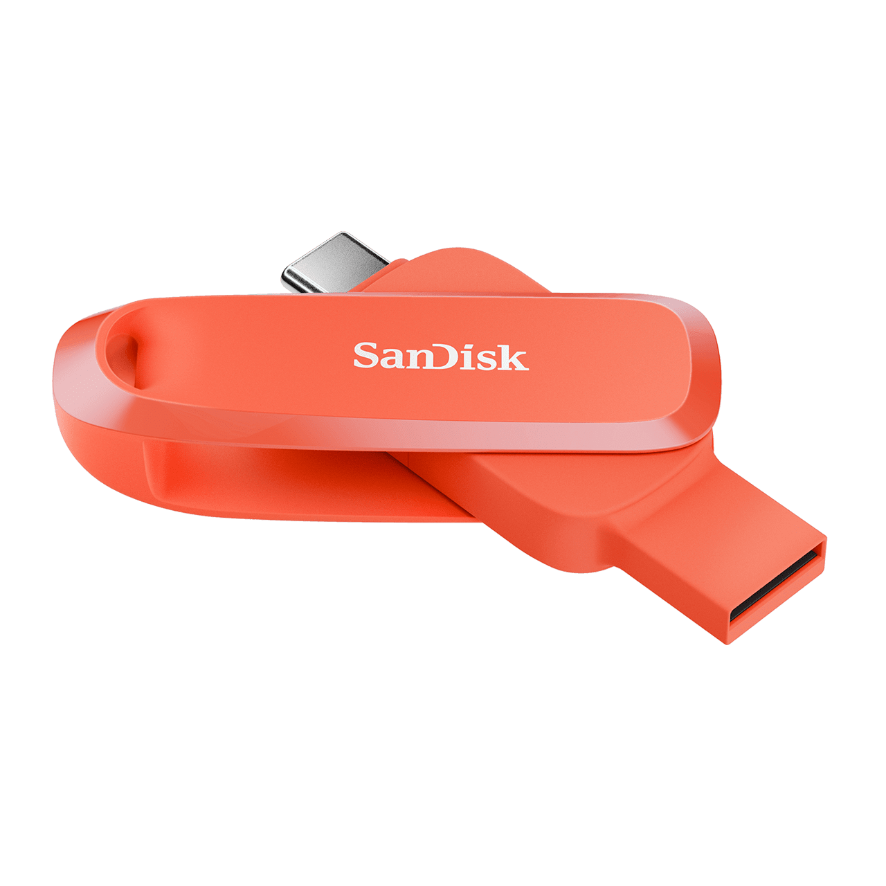 SanDisk 256GB Phone Dual Drive USB3.2 Type C+A Nasturium Orange (SDDDC6 ...