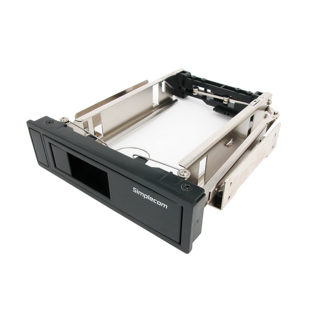 Simplecom SC314 Internal 5.25" Bay Mobile Rack 3.5" SATA HDD Backplane ...