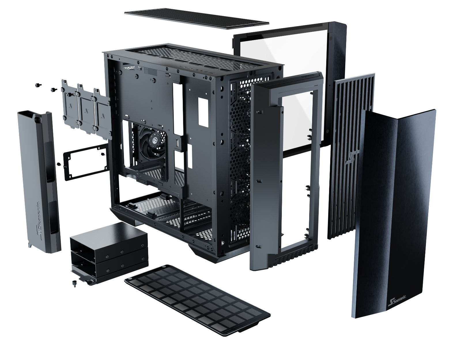 Seasonic Syncro Q704 Aluminum Case with Syncro DGC-750 750W 80 Plus ...