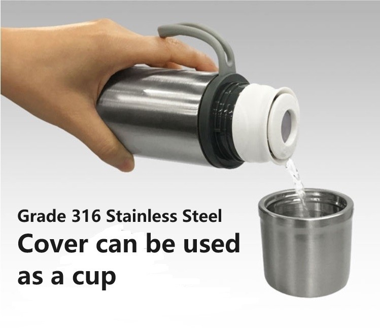 Perfect Sus 316 Thermal Bottle - Silver - PowerhousePC