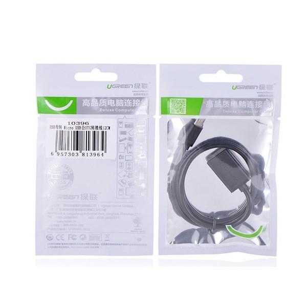 UGREEN USB 2.0 Female to Micro USB Male OTG Cable (10396) - PowerhousePC